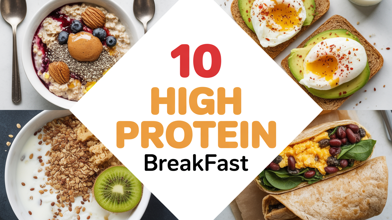 10 High Protein High Fiber Breakfast Recipes